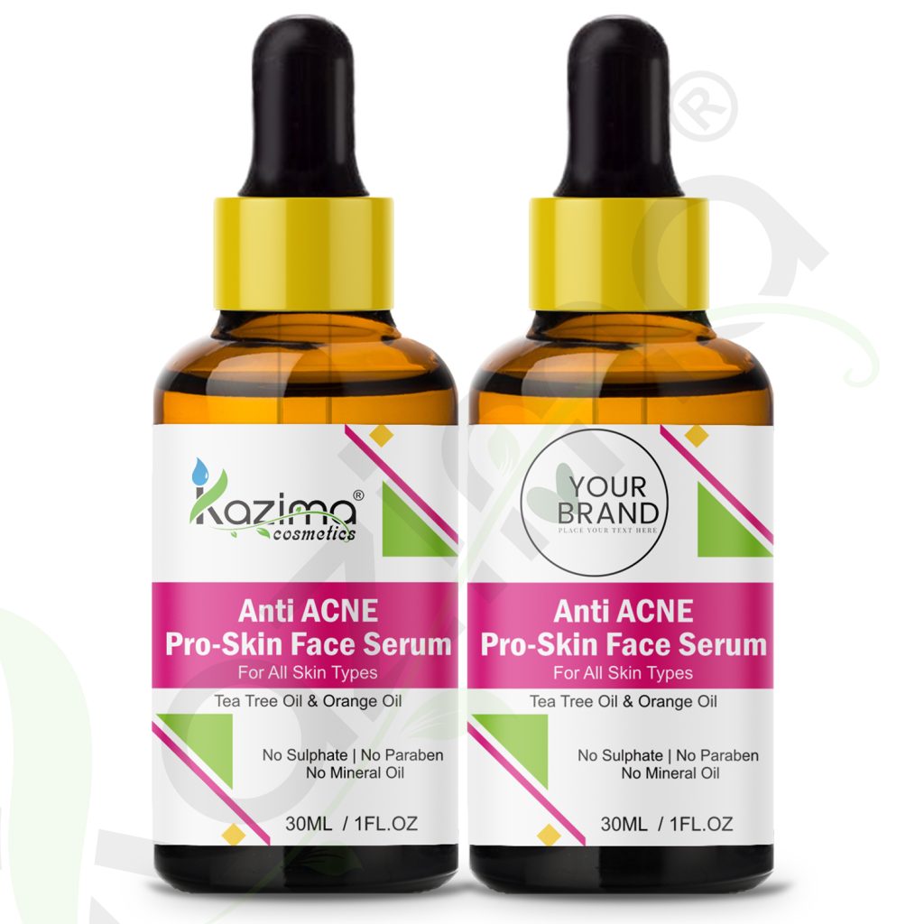 Anti Acne Pro-Skin Face Serum | Skincare Manufacturer, Wholesale ...